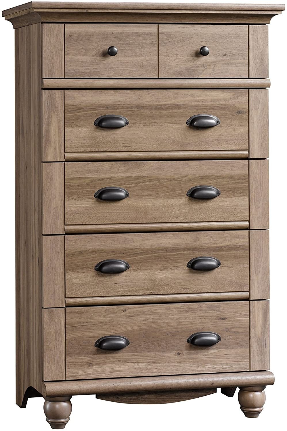 Harbor View 5 Drawer Chest - Driftwood 4 Us