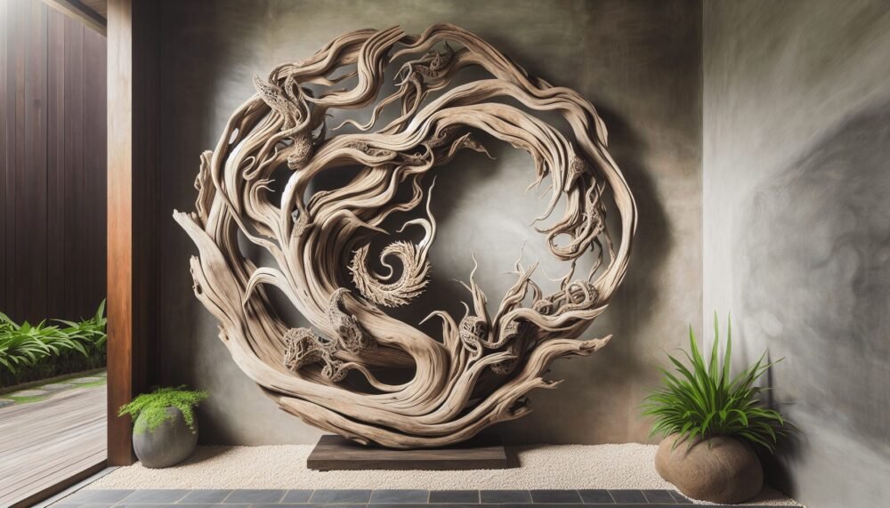 Driftwood Art Wall - Driftwood 4 Us