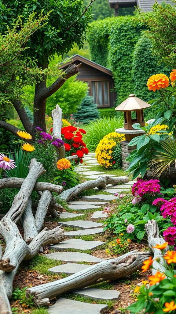 8 Stunning Driftwood Garden Designs to Transform Your Outdoor Space ...